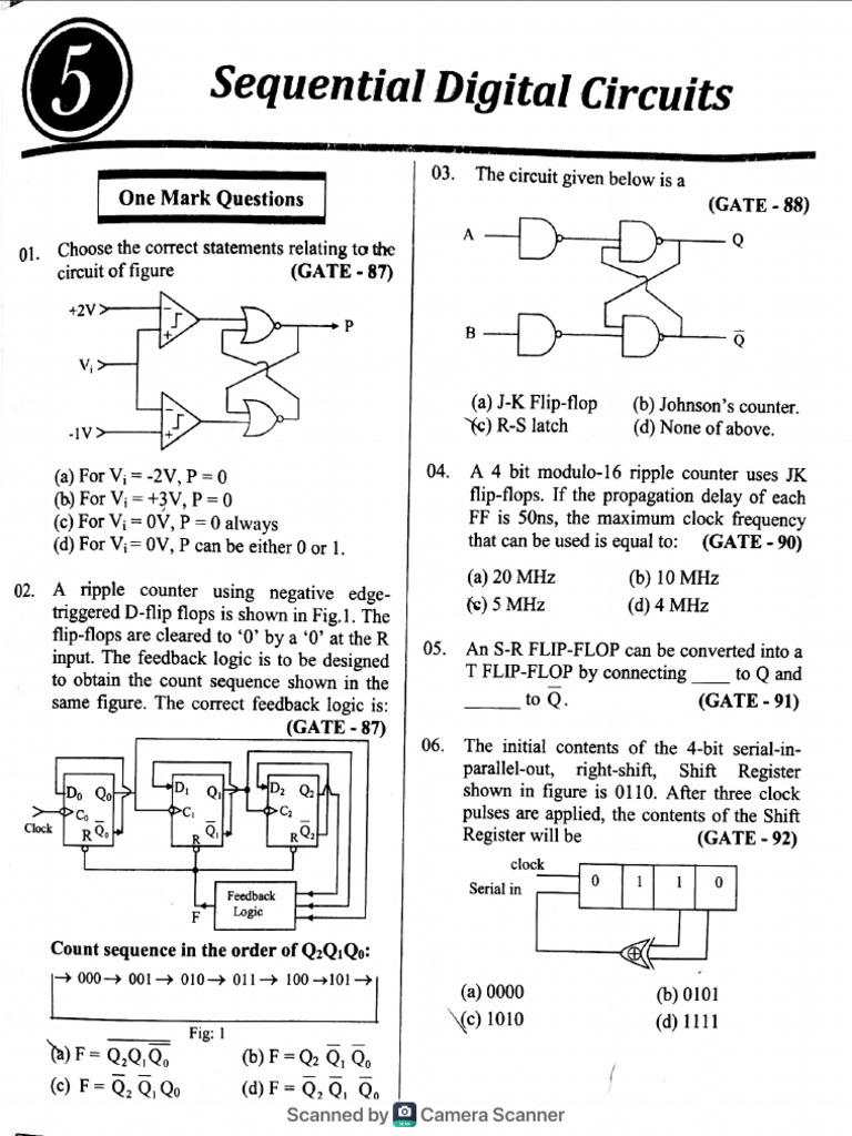 Sequential Circuits_Assignment 4 | PDF