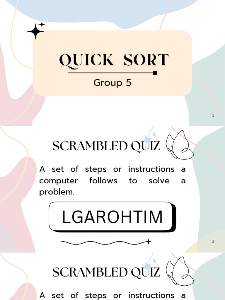 QUICK-SORT | PDF | Computer Programming | Theoretical Computer Science