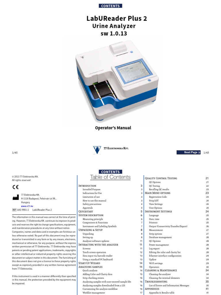 Labureader Ifu | PDF | Electrical Connector