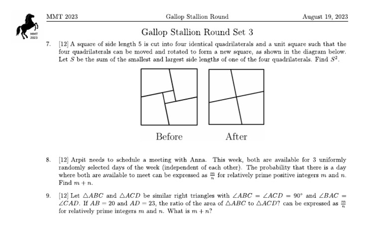 Gallop Stallion Set 3 | PDF