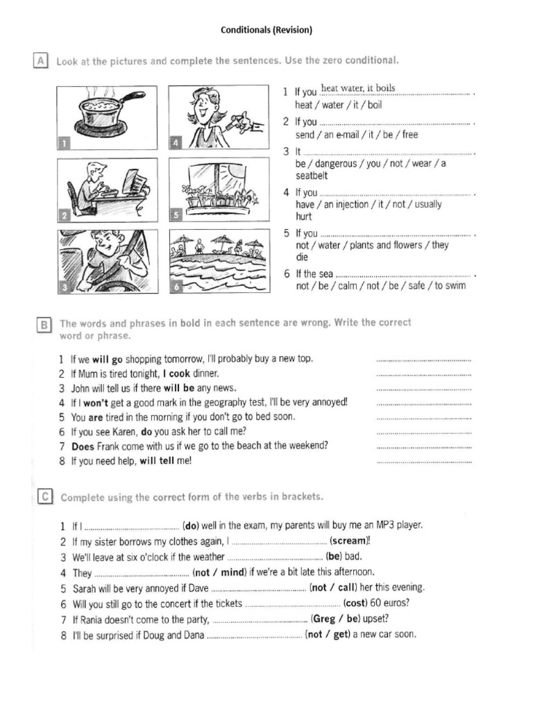 5A1-Unit 22 - Review Conditionals | PDF