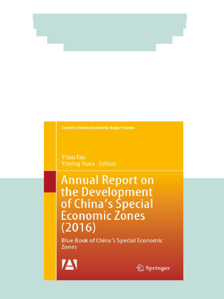 (Ebook) Annual Report on the Development of China's Special Economic ...