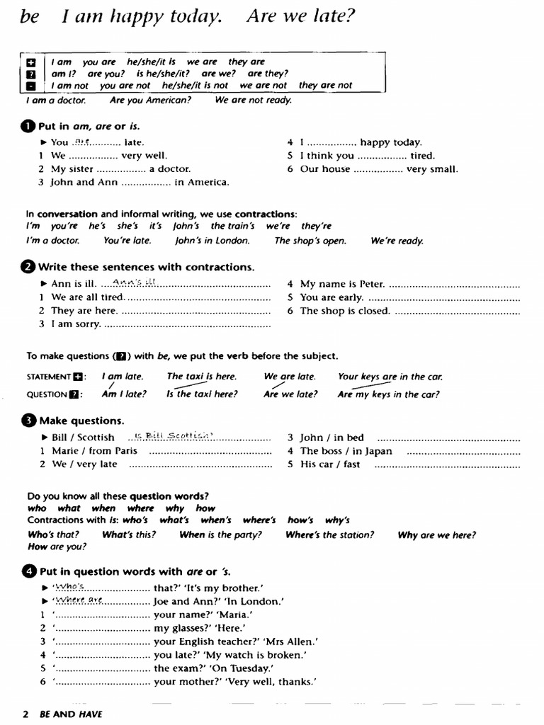 The Good Grammar Book With Answers | PDF