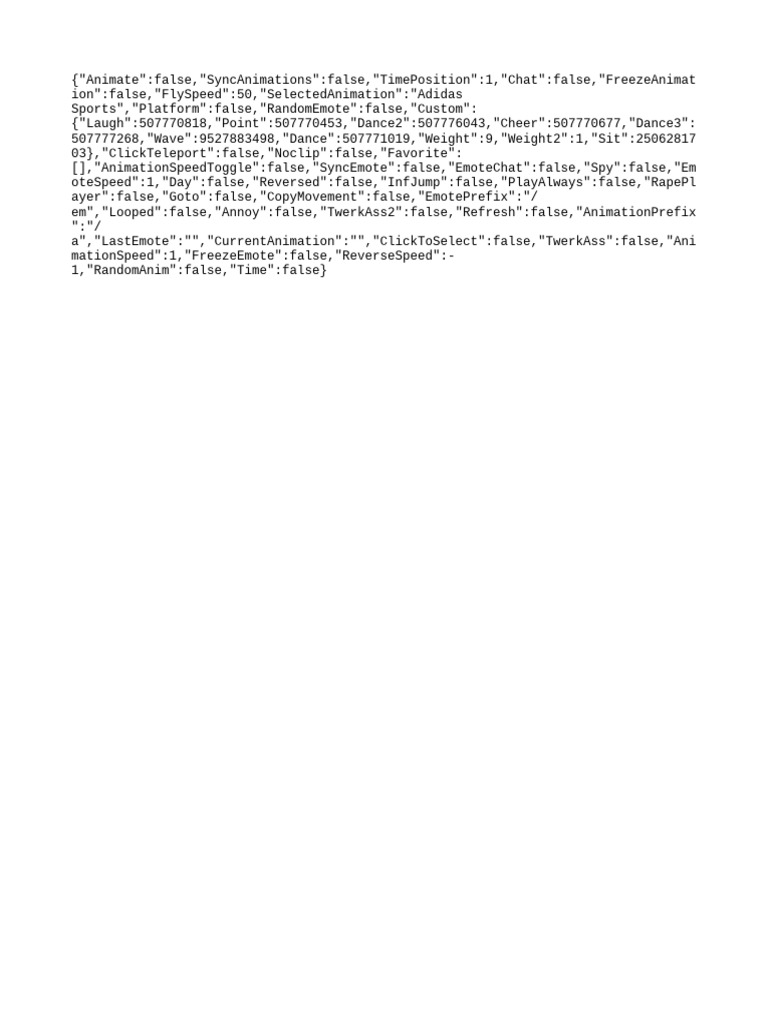 Animations Settings | PDF
