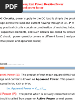 Power Calculations: Active & Apparent | PDF | Ac Power | Power (Physics)