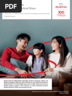 PRUMillion Med Active Overview | PDF | Insurance | Medicine