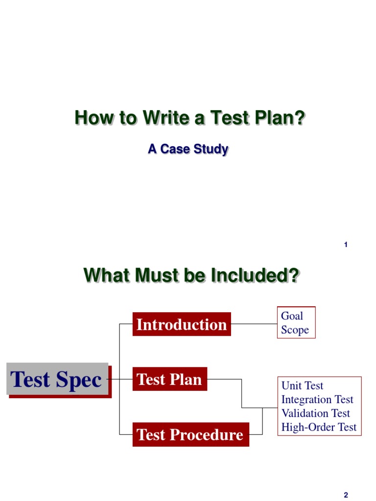 How To Write A Test Plan? | PDF | Software Bug | Software