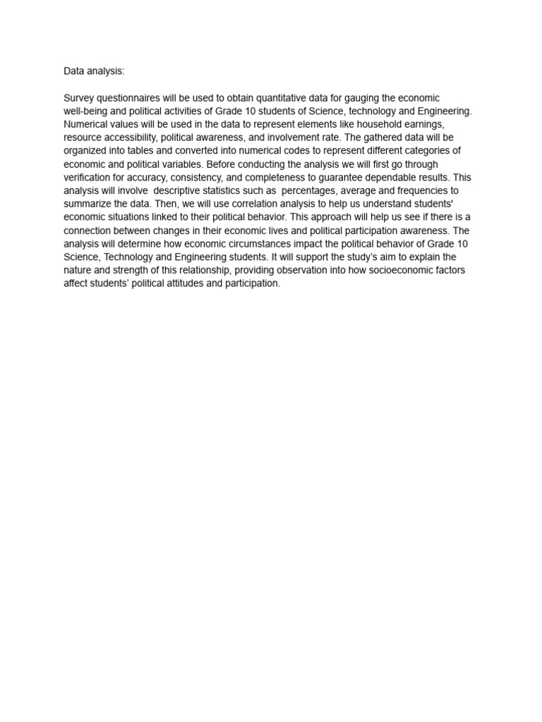 Data Analysis | PDF