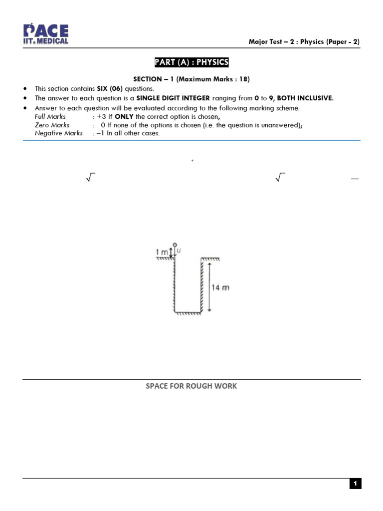 MT 2 Adv Paper 2 2023 | PDF | Force | Friction