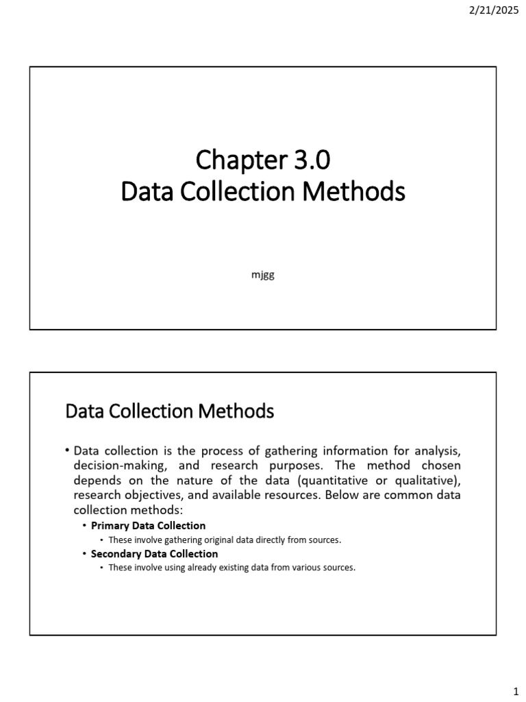 Chapter 3.0 Data Collection Methods | PDF | Soil | Pesticide