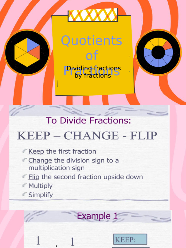 Dividing Fractions: Quotients Explained | PDF | Mathematical Objects ...