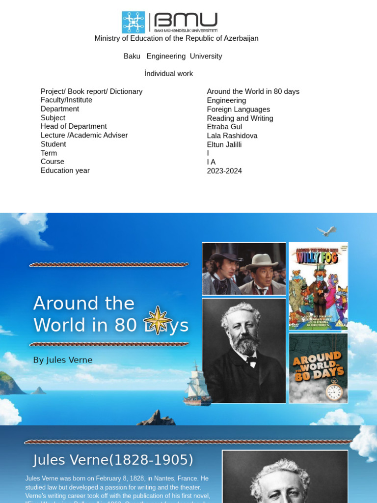Reading Writing | PDF | Jules Verne | Around The World In Eighty Days