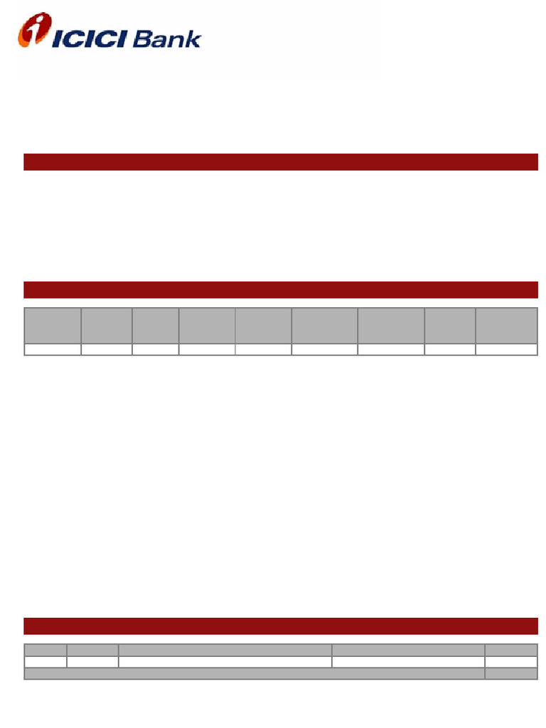 ICICI Loan Account Statement | PDF | Receipt | Interest