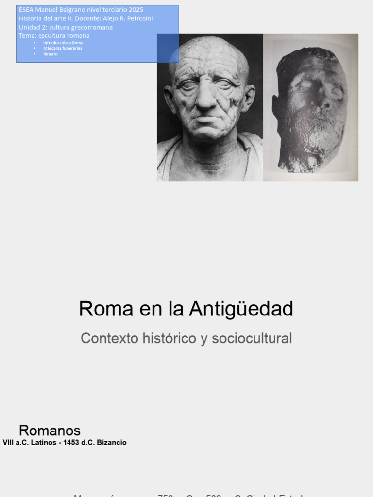 ESEA MB Terciario. Historia Del Arte II. Presentación. Máscara y ...
