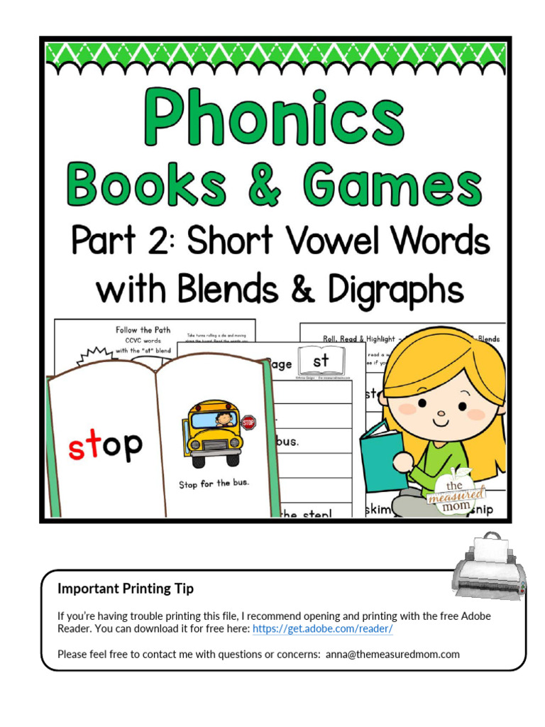 Part 2：Blends & Digraphs | PDF