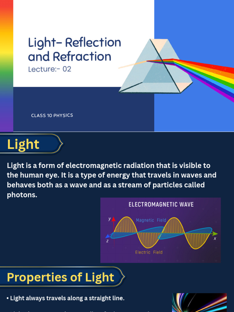 Class 10 Light Lecture 2 | PDF