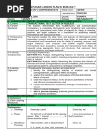 Grade 7 English Lesson Plan: Request Letters | PDF | Brainstorming ...