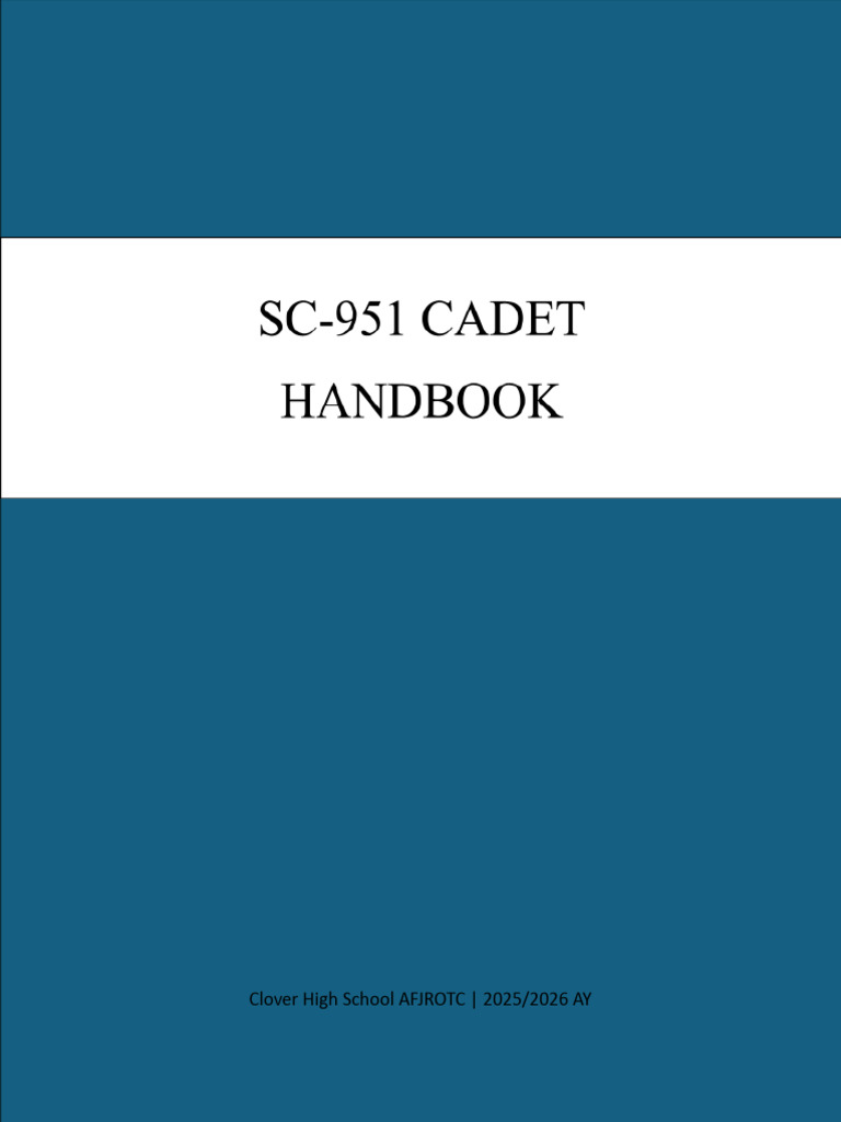 AFJROTC Handbook | PDF