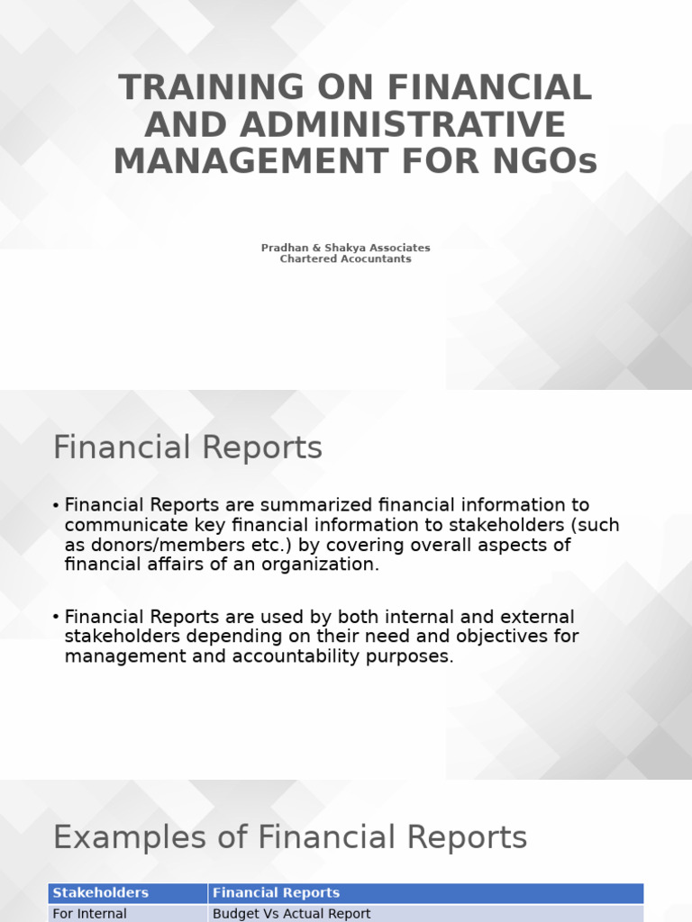 Financial Reports | PDF | Debits And Credits | Balance Sheet