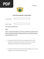 Botswana Passport Application Guide | PDF | Birth Certificate | Nationality