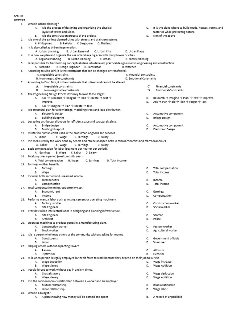 Practice Test 000 | PDF | Budget | Labour Economics