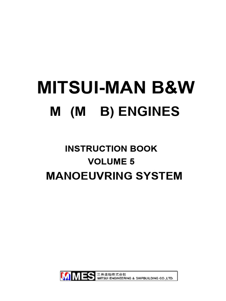 Mb-05-1 Main Engine (Manoeuvring System) | PDF | Valve | Leak