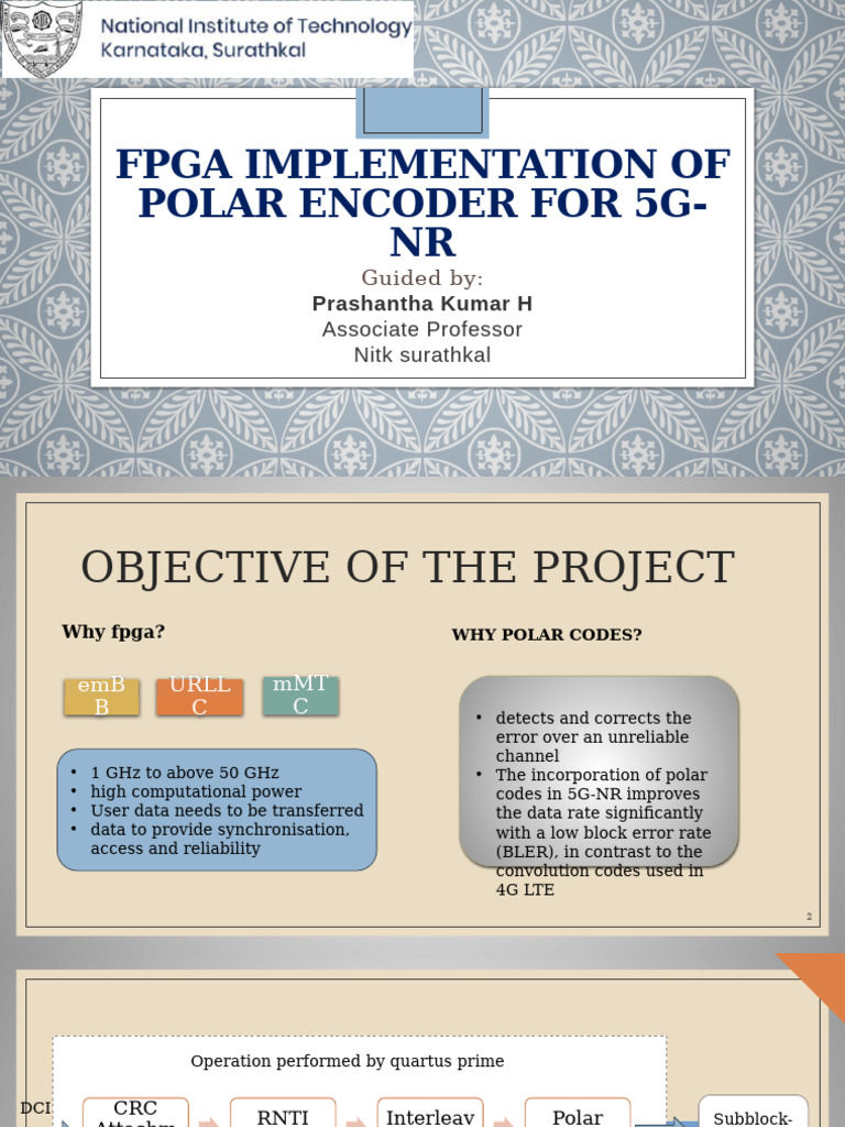 FPGA Implementation of Polar Encoder For 5G-NR | PDF | Physical Layer ...