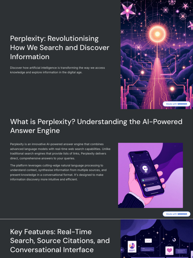 Perplexity Revolutionising How We Search and Discover Information | PDF ...