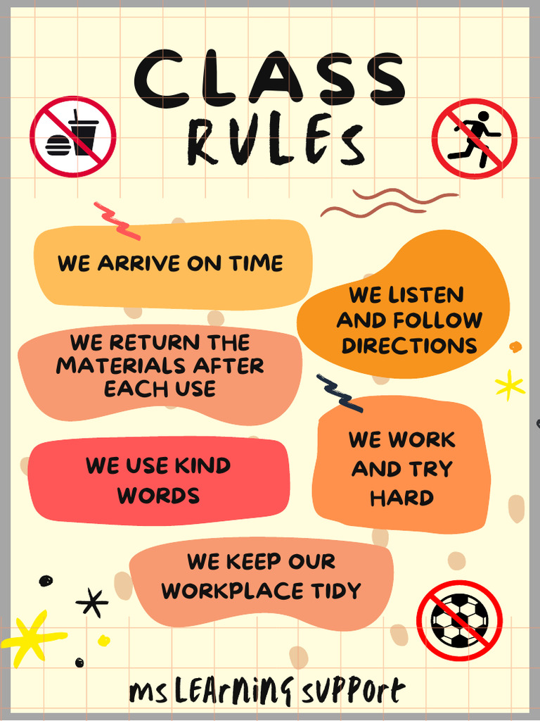 Classroom Rules for Student Conduct | PDF