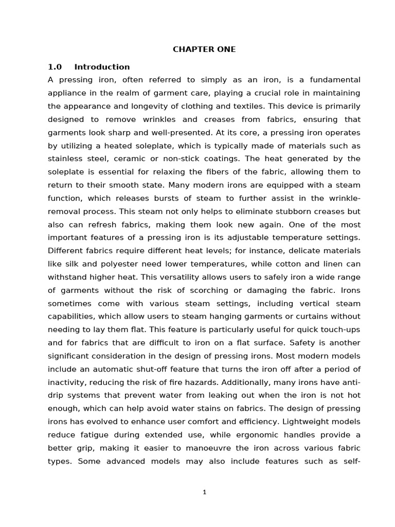DC-Powered Pressing Iron Innovations | PDF | Efficient Energy Use ...