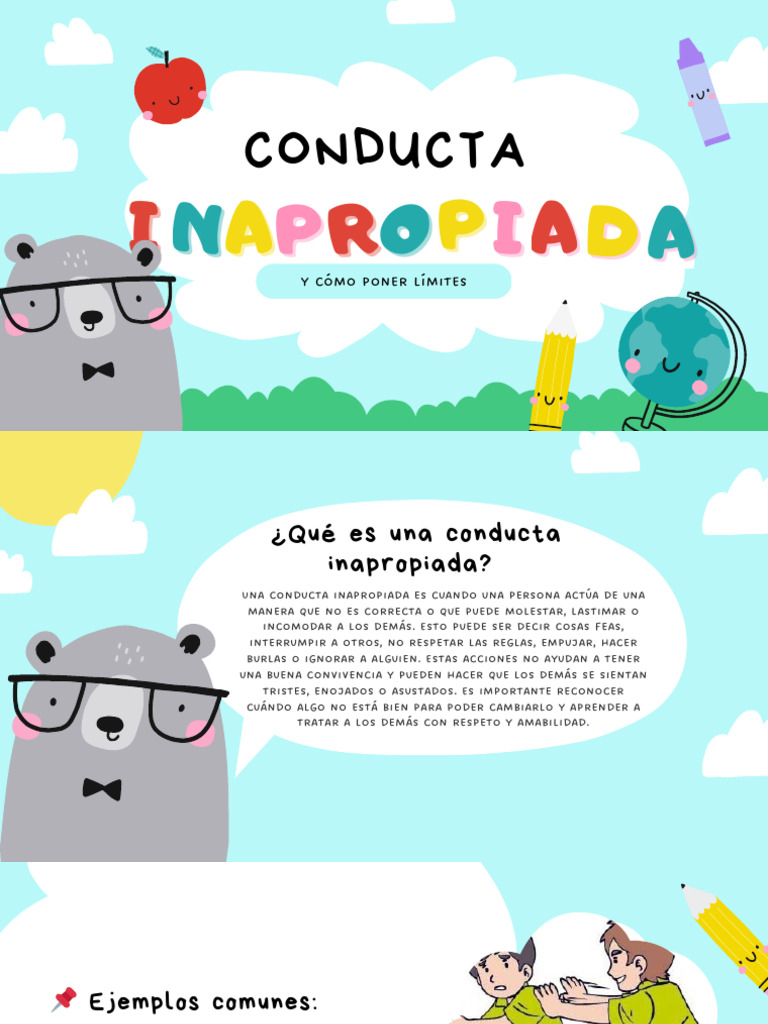 Conducta Inapropiada | PDF
