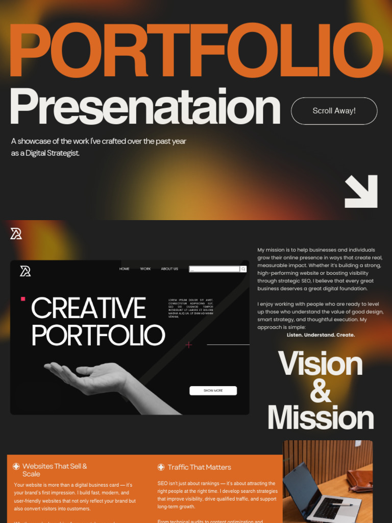 Portfolio Presentation | PDF | Search Engine Optimization | Brand