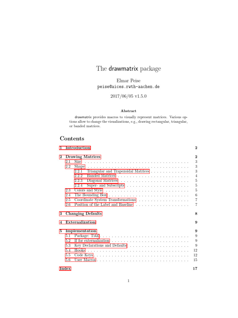 drawmatrix | PDF | Mathematical Physics | Linear Algebra