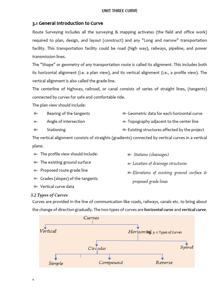 Chap3 Curve | PDF | Tangent | Angle
