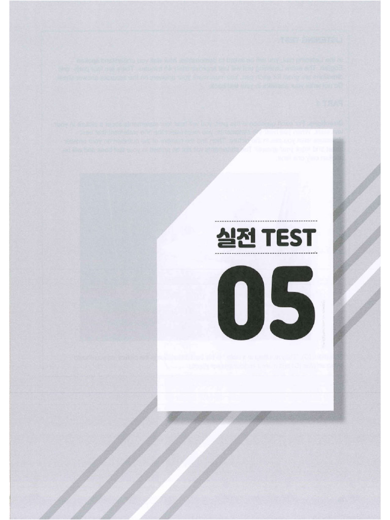 Đề Ets 2023 Lc Test 05 Part 3 | PDF