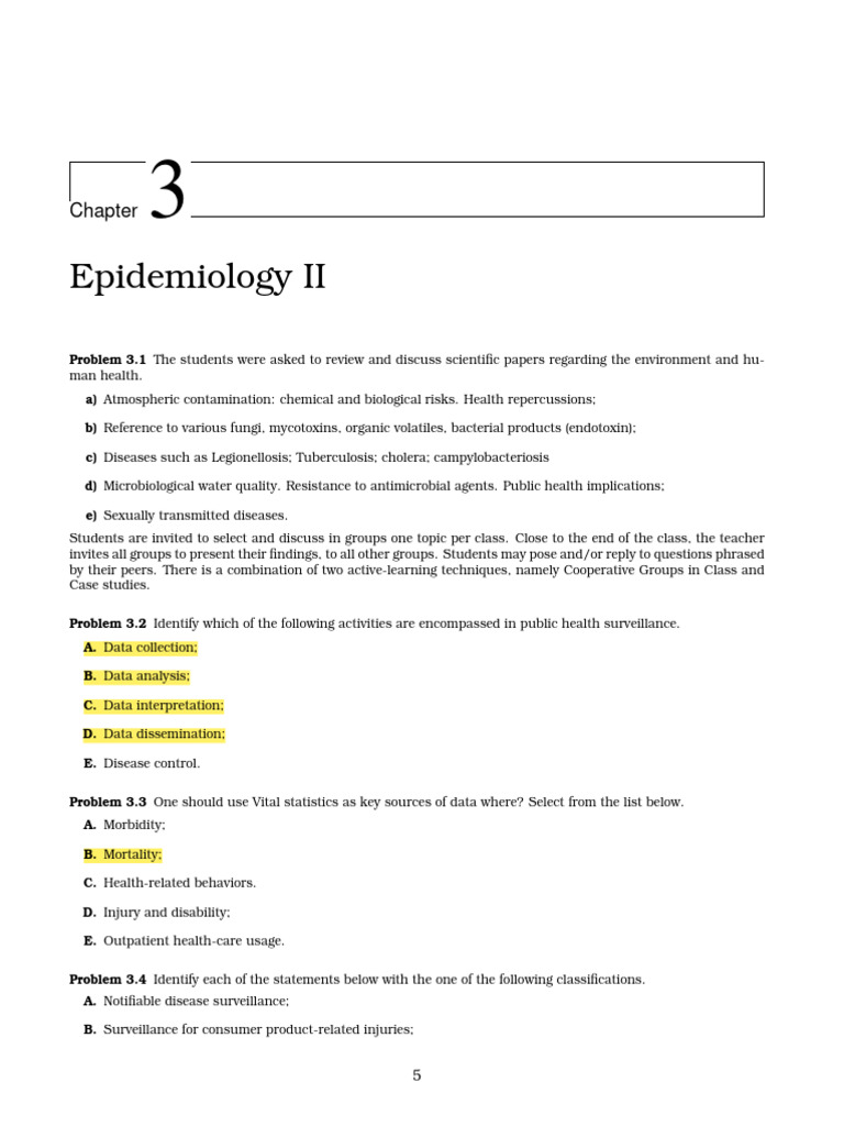 TP3 | PDF | Public Health | Epidemiology