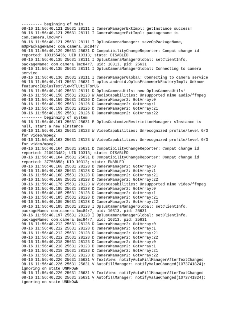 Log Cat 1755327400056 | PDF | Computer Engineering | System Software