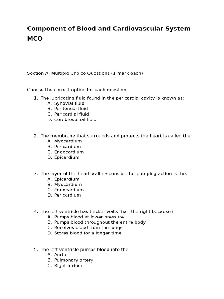 Cardiovascular System Exam | PDF