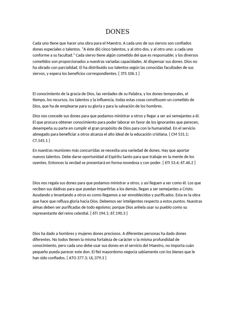 Dones | PDF