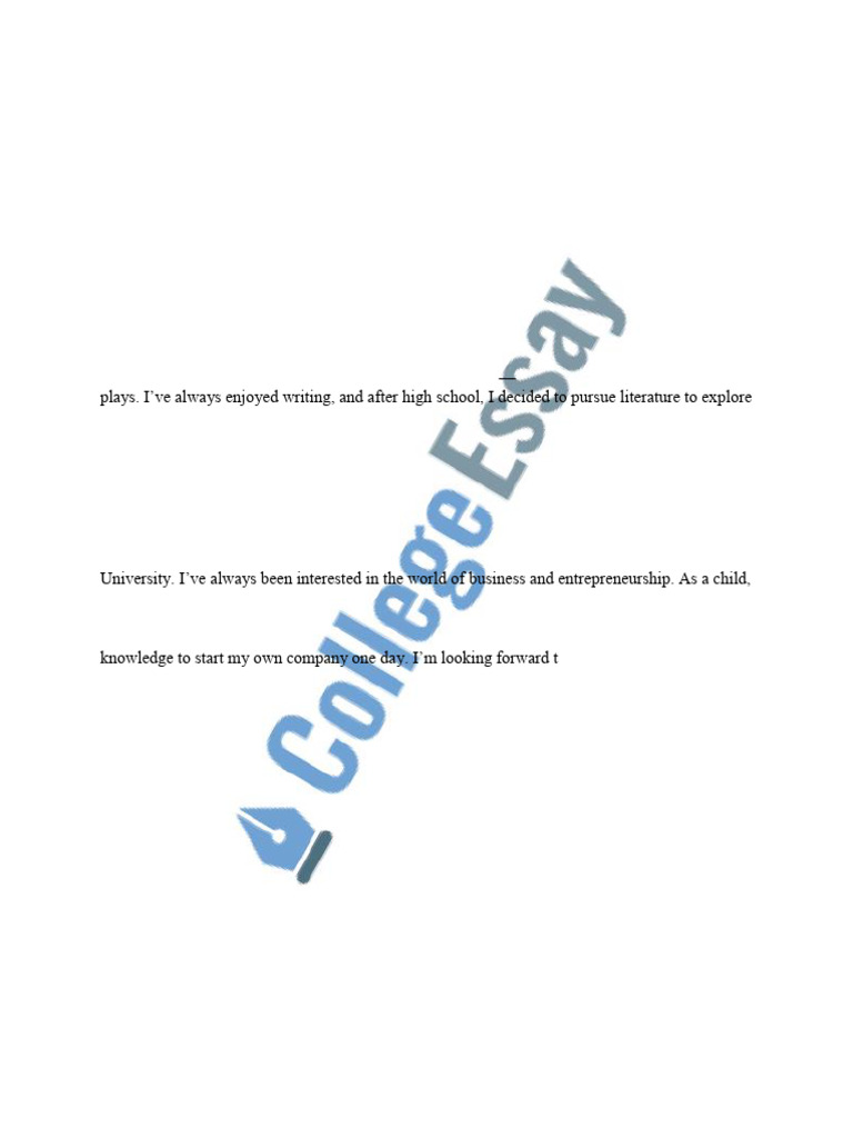 College Student Autobiographies: Engineering, Literature, Business | PDF