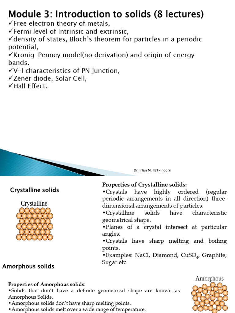 Semiconductor | PDF | P–N Junction | Diode