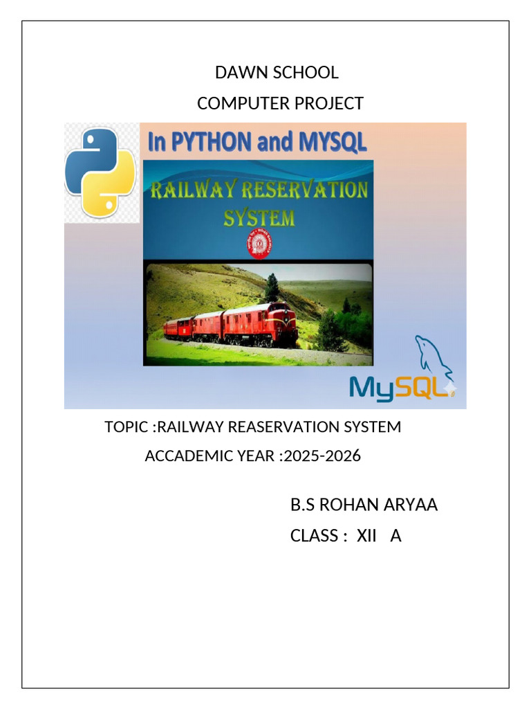 Dawn School CSC Project | PDF | Databases | Python (Programming Language)