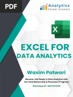 Advanced Excel Complete CourseBook With Formulas | PDF | Microsoft ...