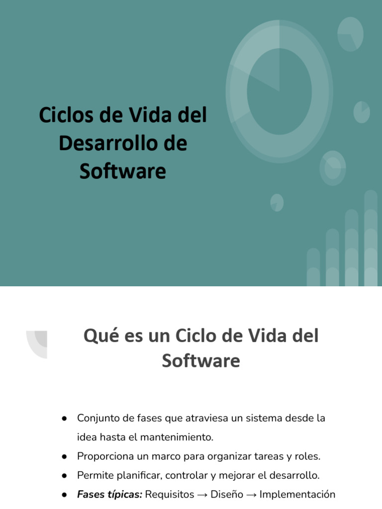 Clase 7 - Ciclos de Vida | PDF