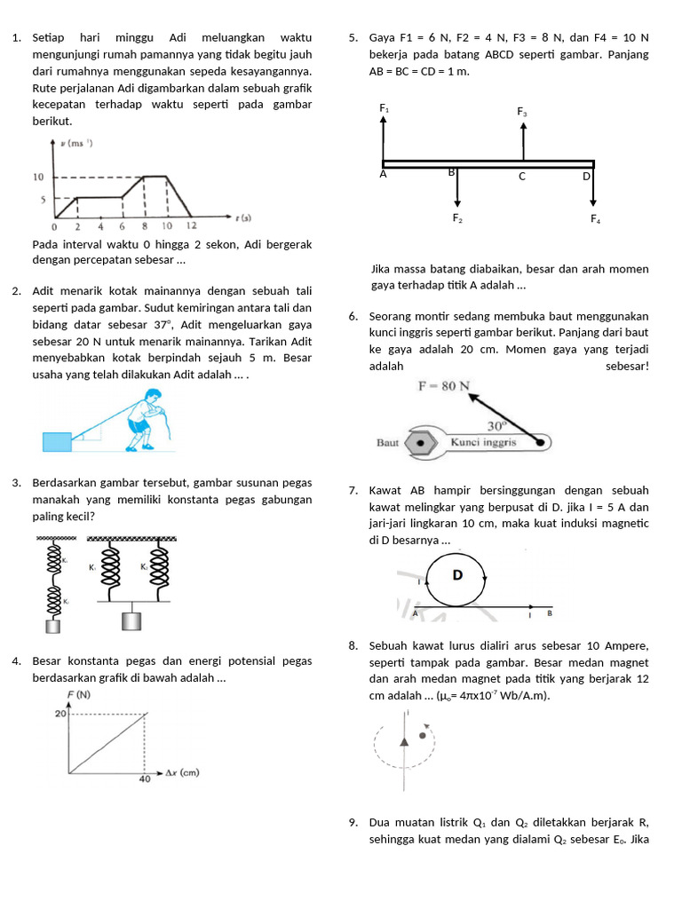 Latihan Soal PSAJ 2025 | PDF