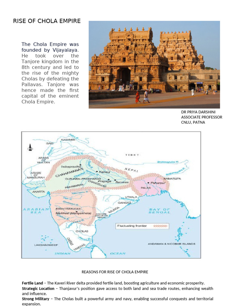 Factors Behind Chola Empire's Rise | PDF