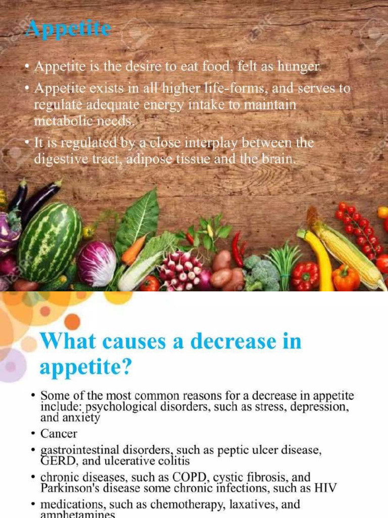 Appetite Stimulantsand Suppressants | PDF