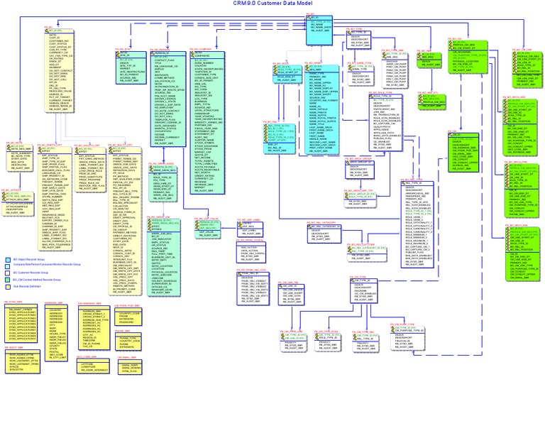 CRM 9.0 Customer Data Model Overview | PDF | Information Management ...