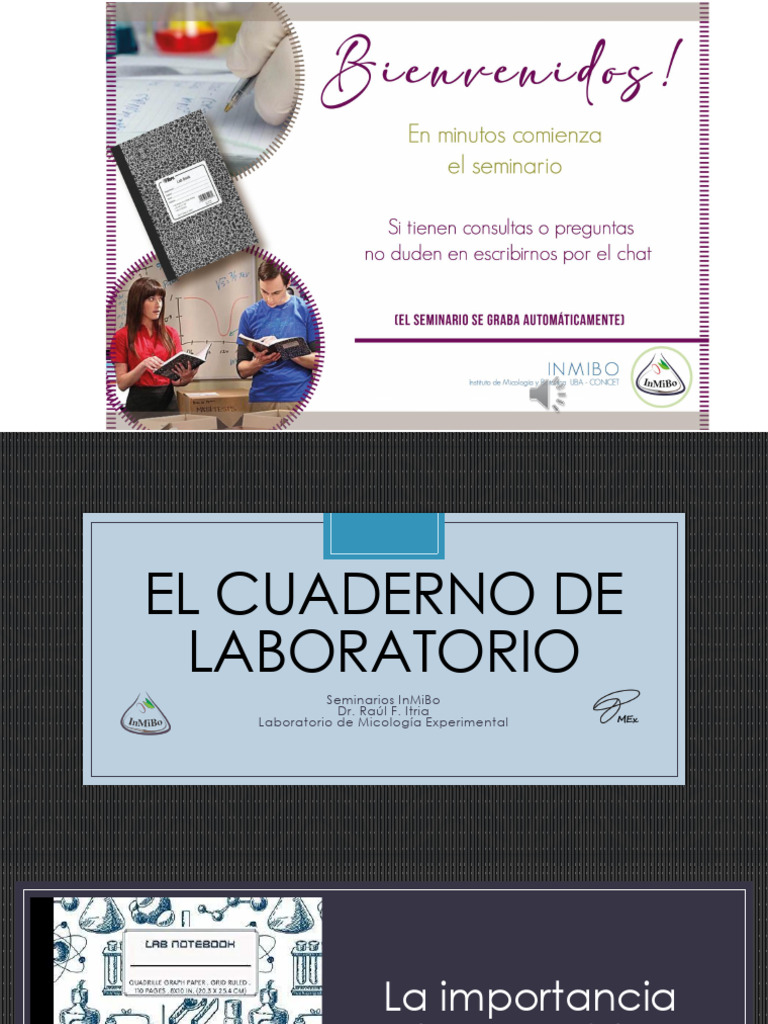Guía para un Cuaderno de Laboratorio | PDF | Experimentar | Hipótesis