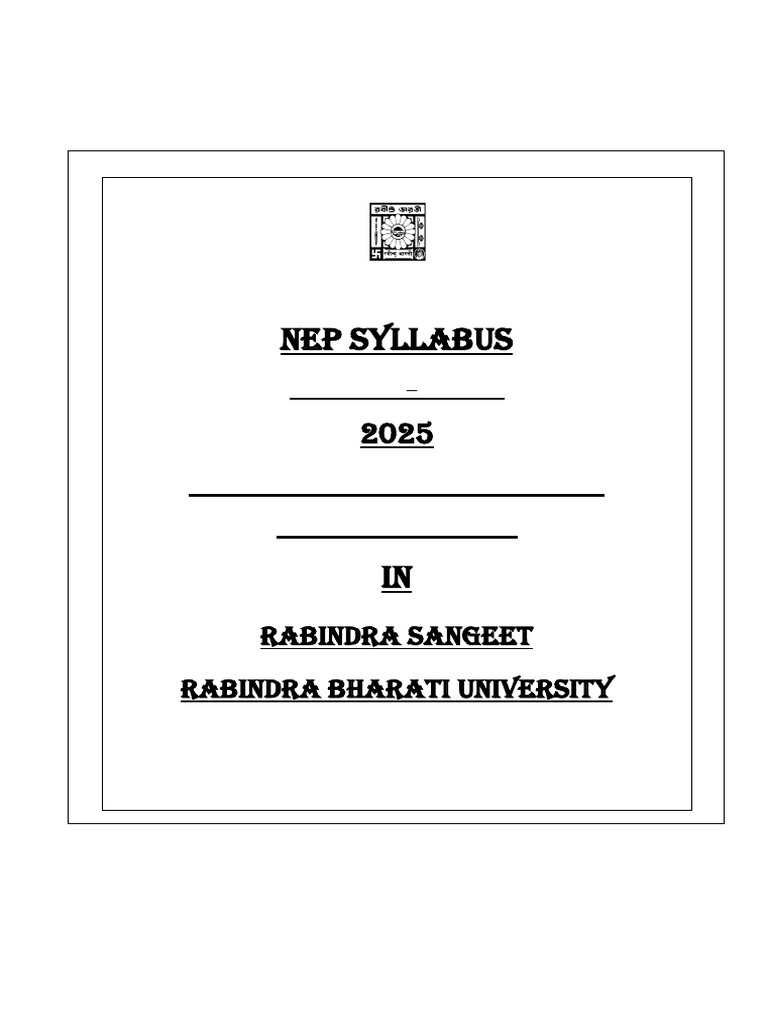 Rs Nep Syllabus 5th To 8th Sem New | PDF